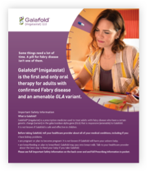 About Galafold | Galafold is an option for people with an amenable GLA ...